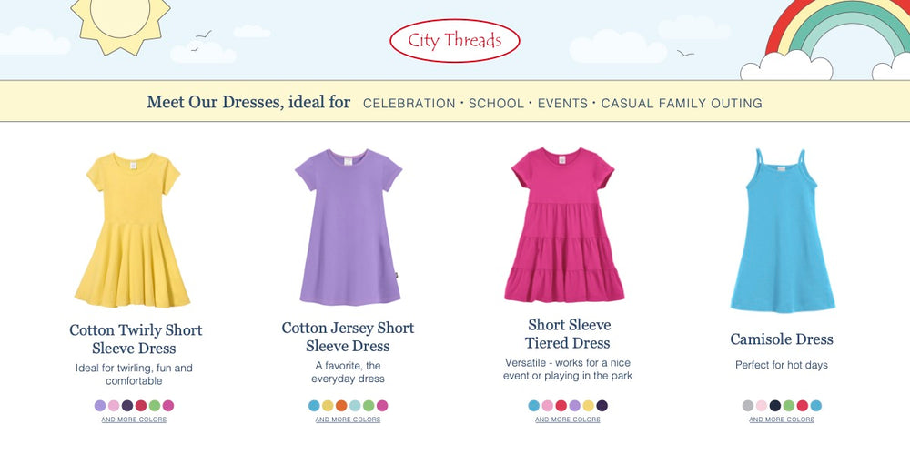 Meet Our Summer Dresses - City Threads USA