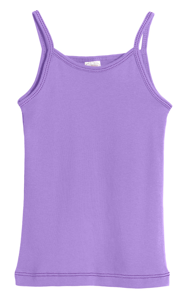 Girls Soft Cotton Camisole | Deep Purple - City Threads USA